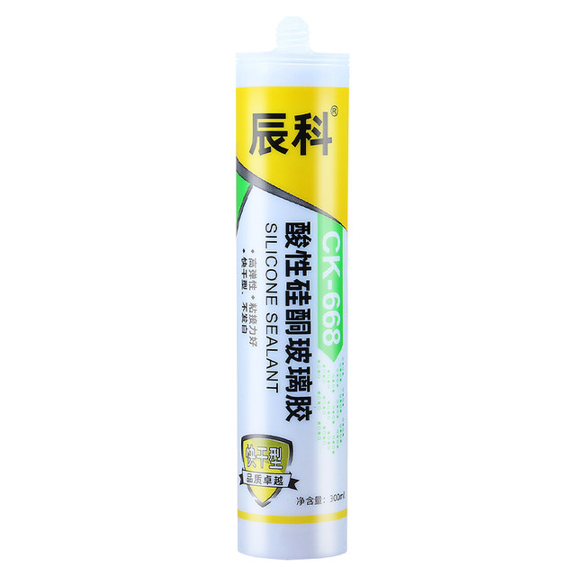 Chenke 668 acid glass glue door and window sealing waterproof silicone ...