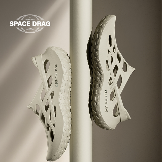 Fan Shuo hole shoes men's 2025 new summer sports non-slip sluggish ...