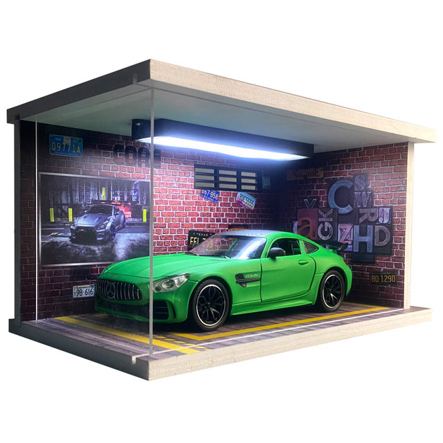 Mercedes-Benz AMG GT Green Devil sports car model simulation car toy ...