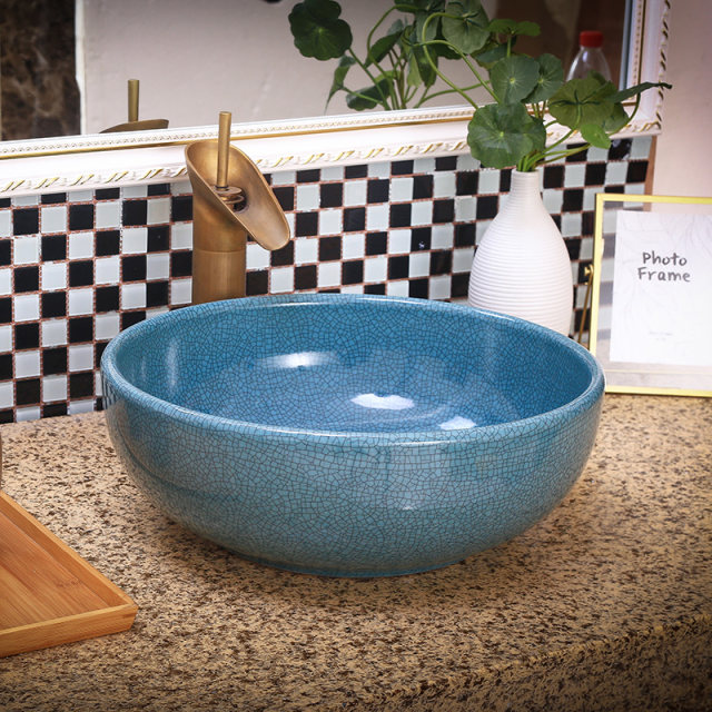 Ceramic Household Power Basin Round Washing Basin toilet toilet, wash ...