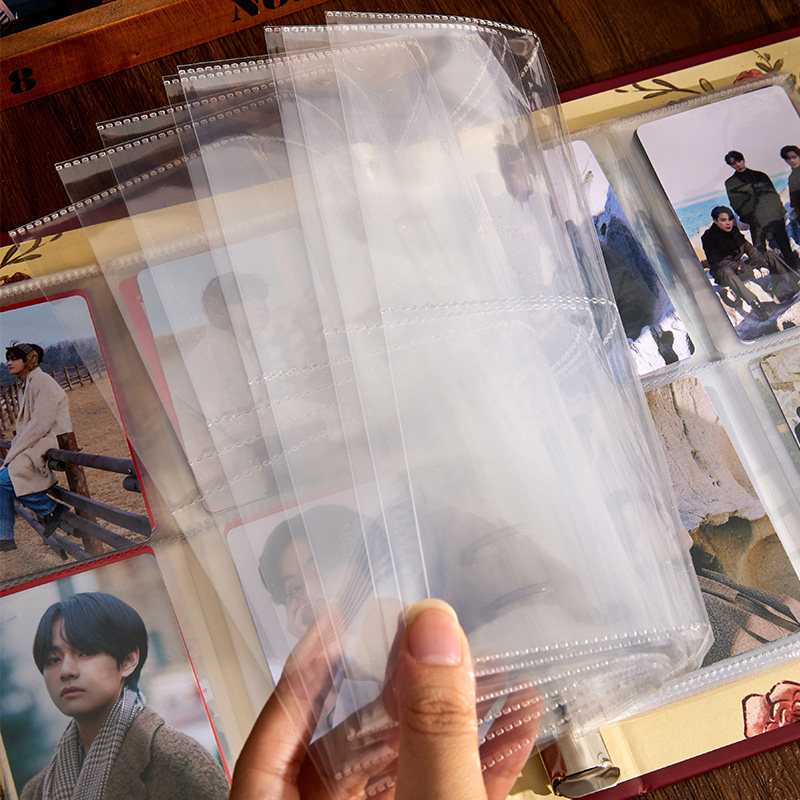 American Retro Card Album for Storing Small Cards and Postcards