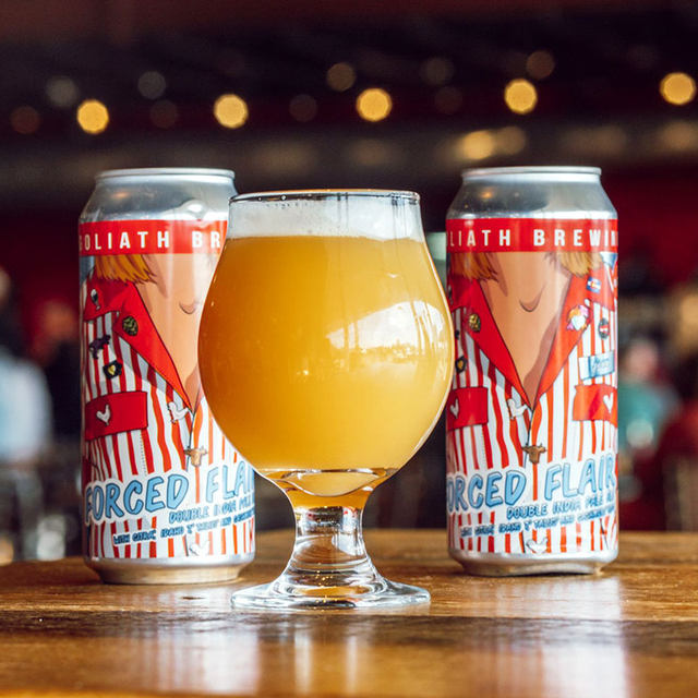 New flavor! American imported Knockout the Giant craft beer double IPA ...