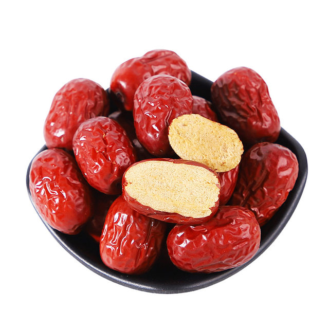 Xinjiang red dates dry goods no special grade Ruoqiang dates soaked in ...
