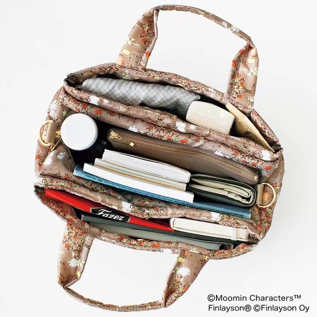 Japanese magazine appendix gift 2WAY crossbody bag handbag Moomin Asia ...