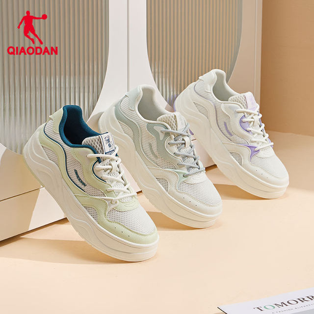 Wave Jordan women's summer mesh panel shoes fresh green casual women's ...