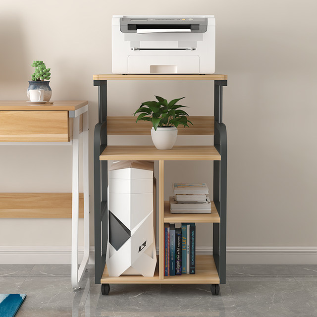 Simple computer hosting can move desktop chassis landing storage rack ...