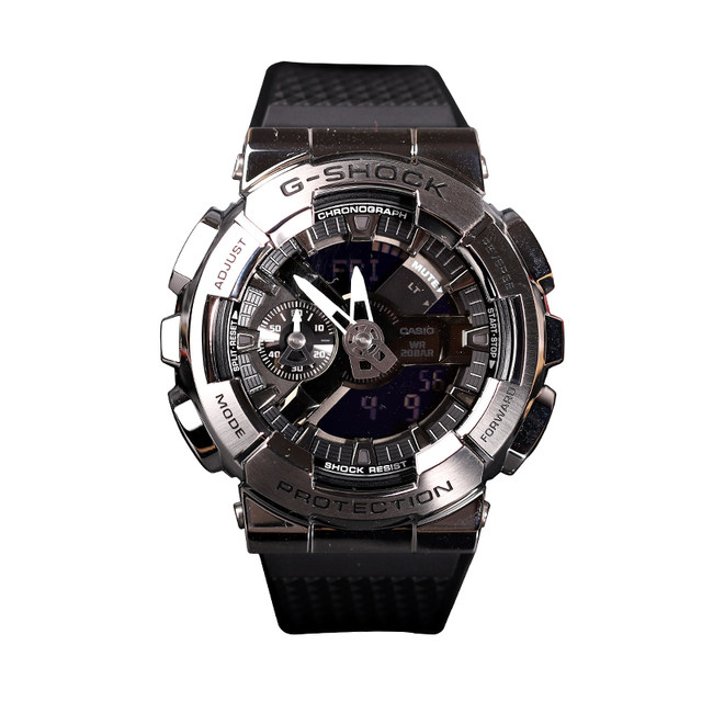 Casio King Yibo same G-SHOCK metal sports black neon waterproof men's ...