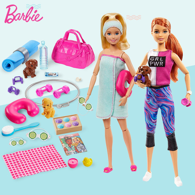 Barbie multi -joint doll 22 joints new hundred change shape yoga white ...