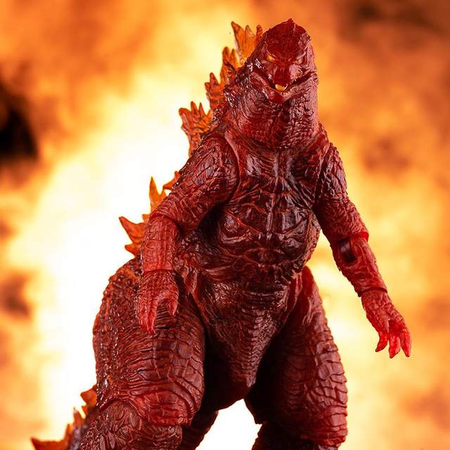Haiya Honglian Godzilla Toy Figure Joint Moving Monster King Nuclear ...