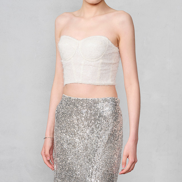 CORSELET24SS high -end lightweight feather fish bone corset wears ...