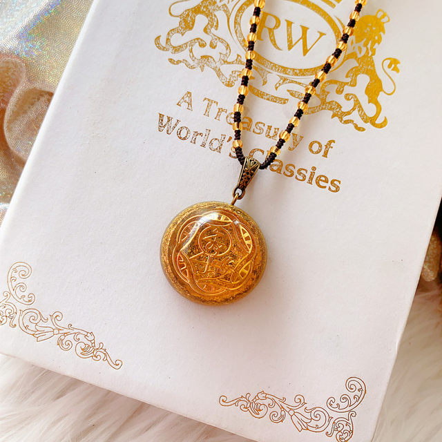 Crystal pendant gathers wealth, regular wealth, partial wealth, lucky ...