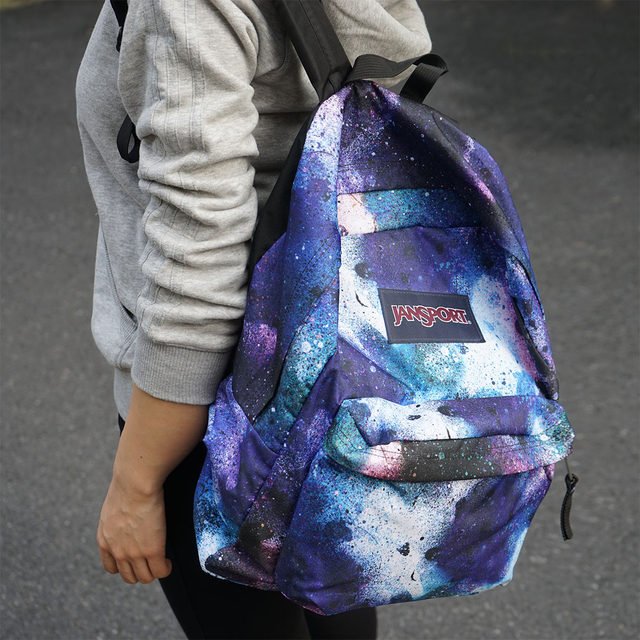 Jansport genuine backpack super rebellious campus men's and women's ...