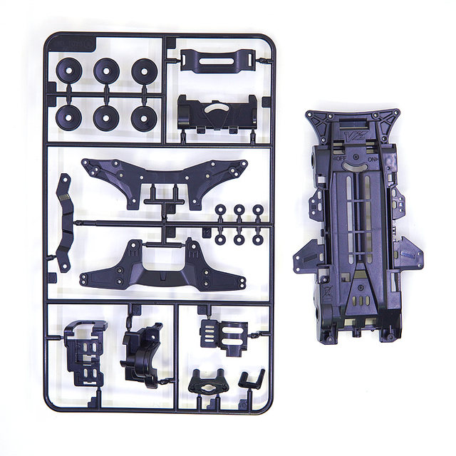 Jiepin four-wheel drive hardware package hollow FMA chassis AR/VZ/TZ-X ...
