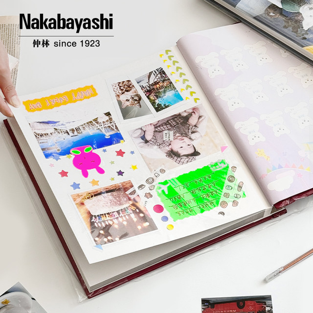 Japan NCL Handmade DIY Album Book Paste the Film Children's Album Baby ...