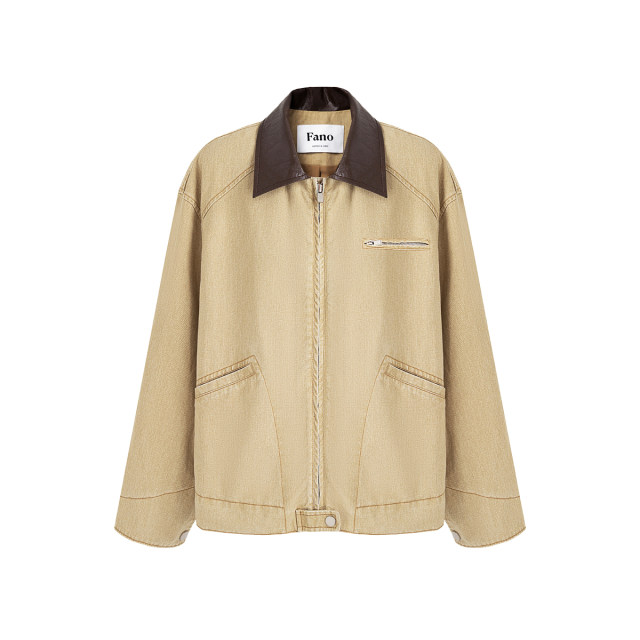 Fano Bain style dressing, wash fabric, leather collar color combination ...