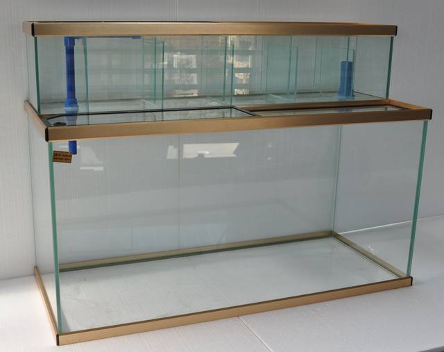 Jinjing ultra-white fish tank aluminum alloy rimmed external upper ...