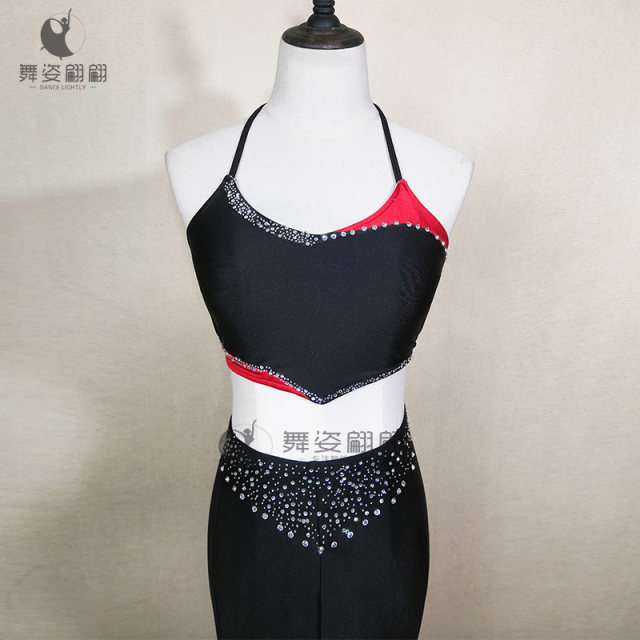 Taoli Cup Daughter Flower Black Dance Costume Performance Costume Group ...