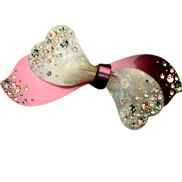 Acrylic large hair clip for mother spring clip top clip ponytail clip ...