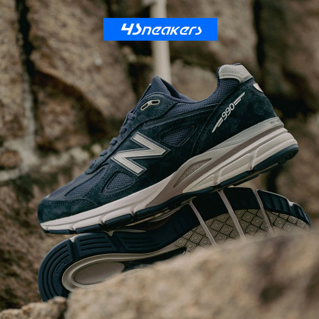 New Balance NB990 Series V4 American Origin Gray Low-top Retro Casual ...