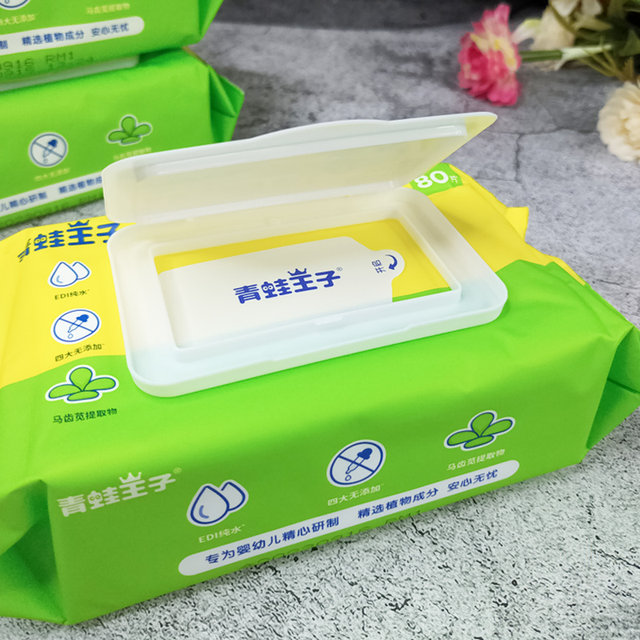 Frog Prince baby refreshing cleansing wipes 80 pumps * 4 pack with ...