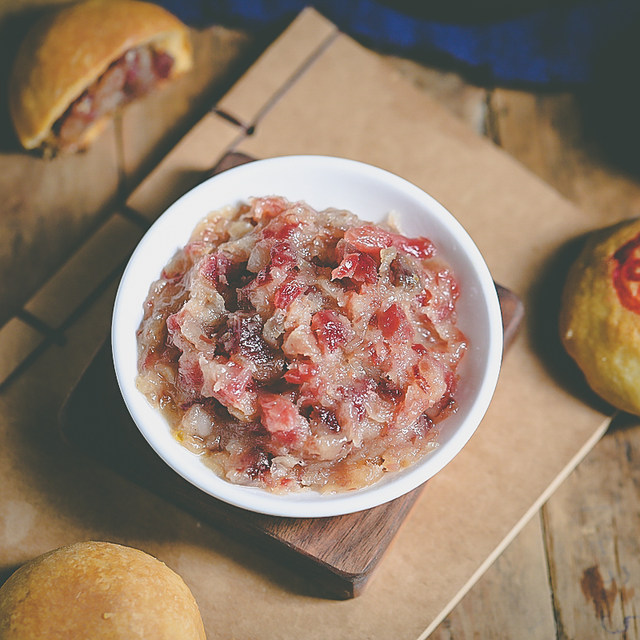 Kangyunte Xuanwei Mid-Autumn cloud leg stuffing ham diced stuffing Su ...