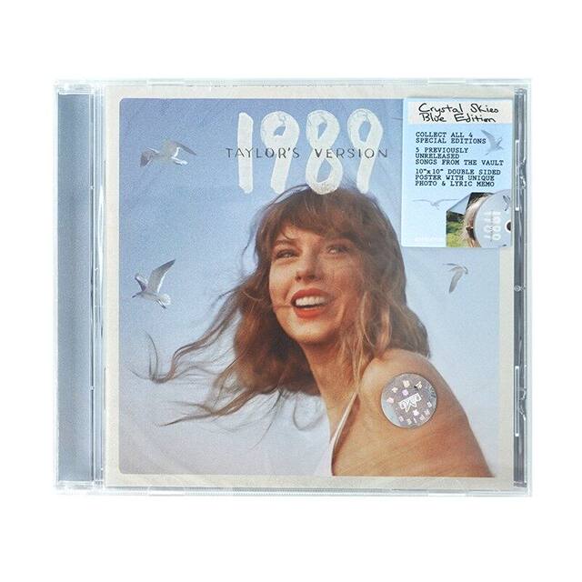 Taylor Swift 1989 Taylor's Version CD Taylor 89 Rerecording Swift + Poster