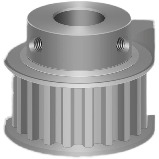 S5M32 teeth Synchronous pulley boss Groove width 27 BF type Synchronous ...