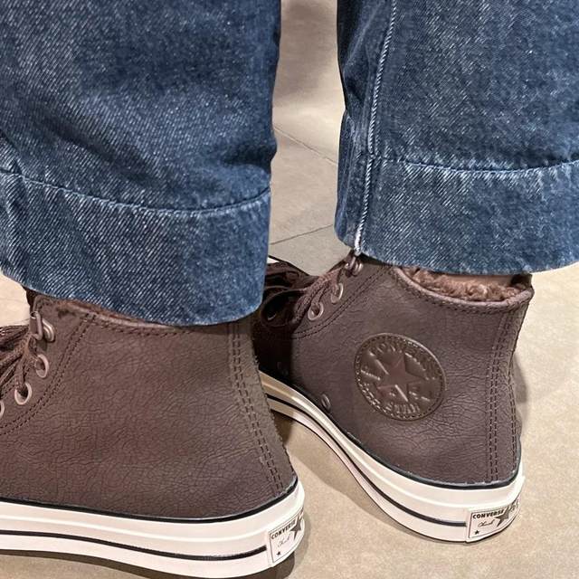 Genuine Converse 24 -year winter 1970s crack cortex design plus velvet ...