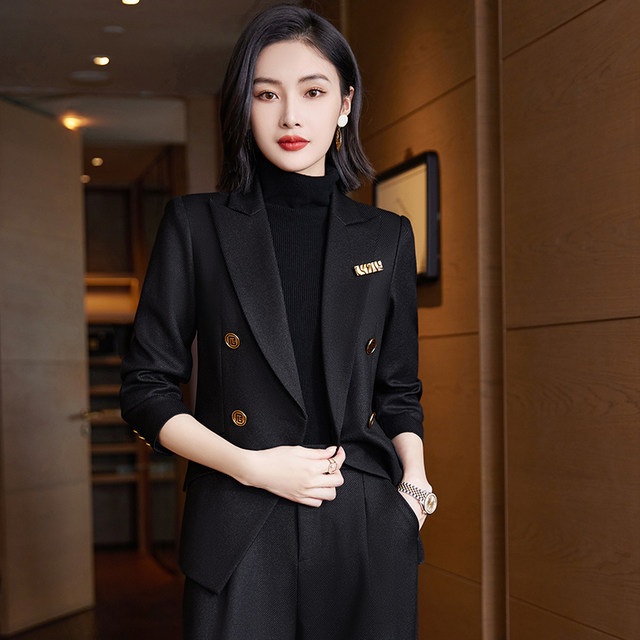 High-end CEO blazer women's 2024 new business suit temperament goddess ...