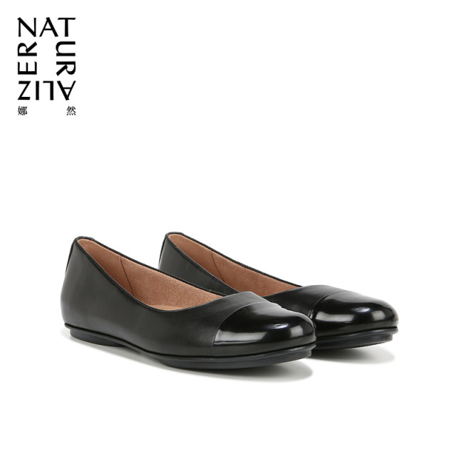 Naturalizer autumn style shallow mouth sheepskin flat ballet shoes ...