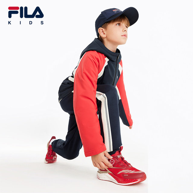 FILA KIDS Feile children's shoes children's running shoes 2025 spring new boys new year BOA ...