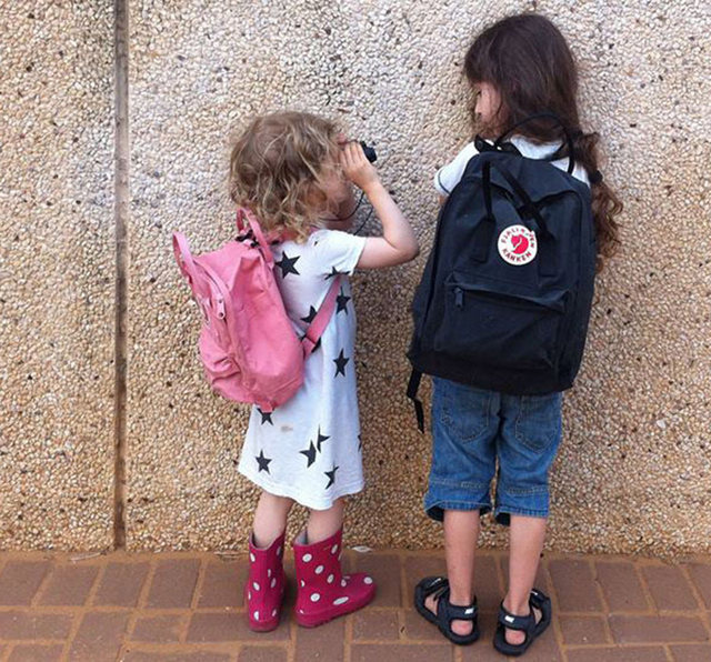 Swedish Arctic Fox Kanken backpack school bag computer bag medium size ...