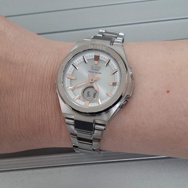 Casio watch BABY-G MSG-S200D-7A/C/CG-5A/G-1A/4A solar sports watch for women