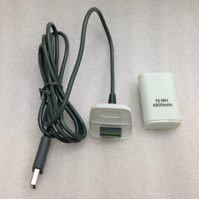 XBOX360 Wireless Controller Battery Pack Rechargeable Battery Charging ...