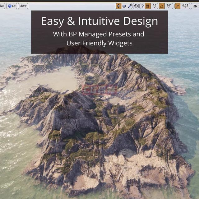 UE5.3-5.6 Magic Map Material / Maker (M4) Unreal Terrain Material Generator