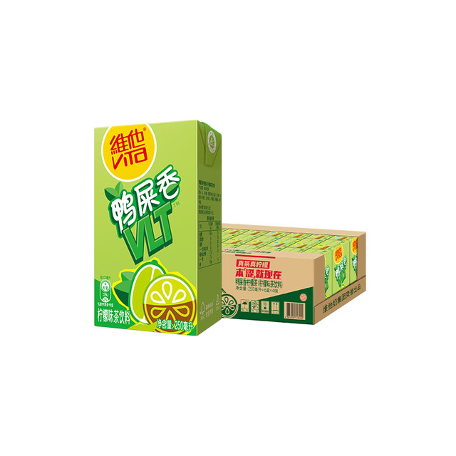 Vita Duck Shit Bergamot Tea 250ml*24 Box Lemon Flavor Tea Beverage ...