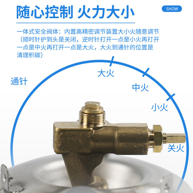 iWanke G43 oil stove, outdoor gasoline stove, portable self-driving car ...