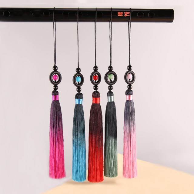 Chinese knot tassels tassels gradient ancient style flute hanging ...