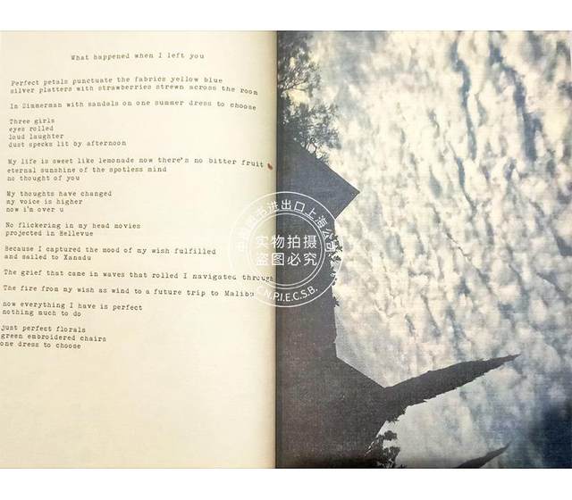 In stock, Sister Da Lei's poetry collection, Lana Del Rey's poetry ...