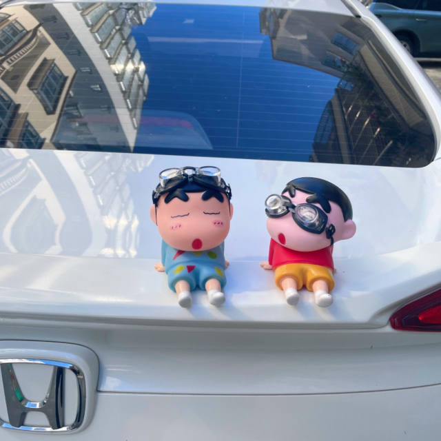 Crayon Shin-chan car ornaments car tail decoration cartoon 2025 new ...