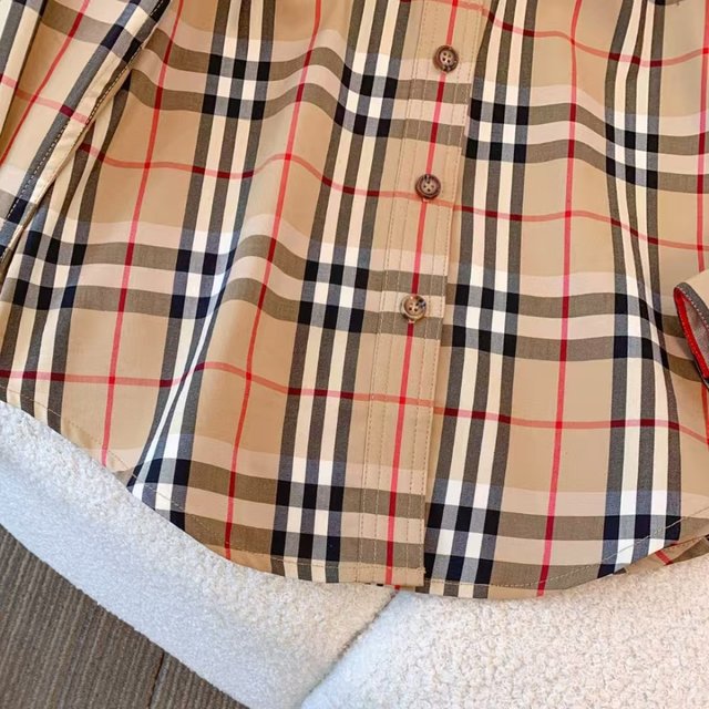 High-end European and American big brand plaid plaid women's slim fit ...