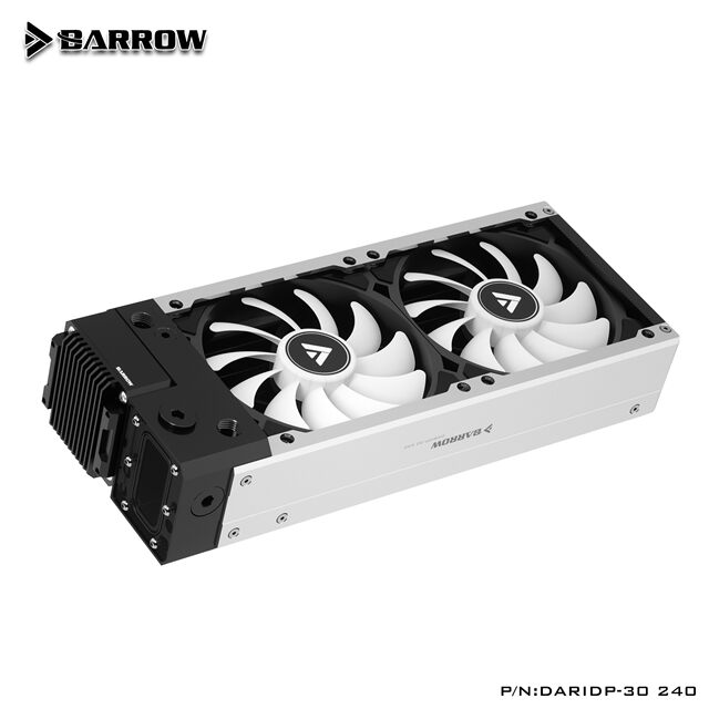 Barrow pump and exhaust integrated water cooling radiator external ...