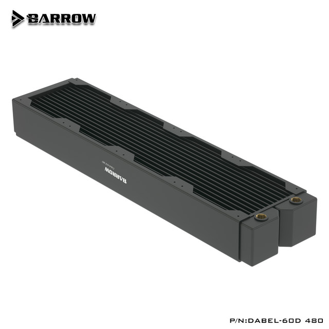 BARROW 60mm thick-density single-wave copper water cold-row computer ...