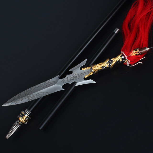 Fang Tian painted halberds, eighteen kinds of weapons, spears, spears ...