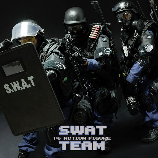 Spot 1/6 SWAT Special Police Force Sniper Switch Model Military Weapon ...