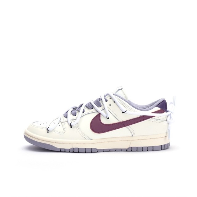 TUTU sneakers custom Nike Dunk Low White Berry Raspberry Purple Women ...