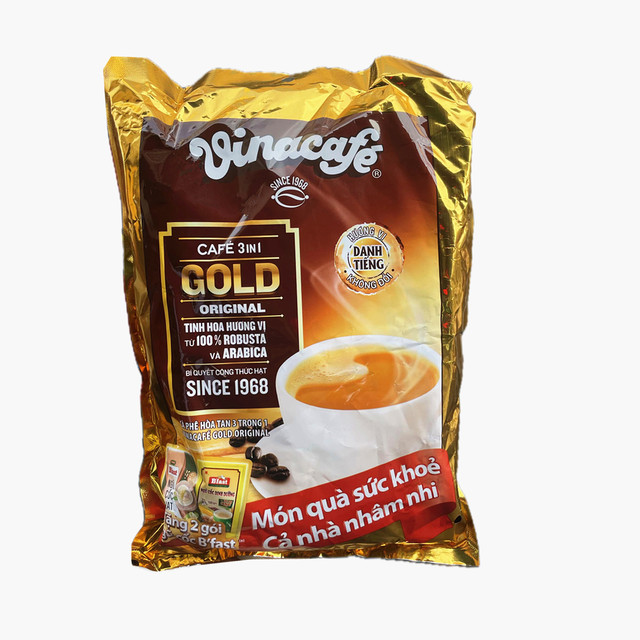 Vietnam vinacafe gold Vina coffee three-in-one instant coffee extra ...