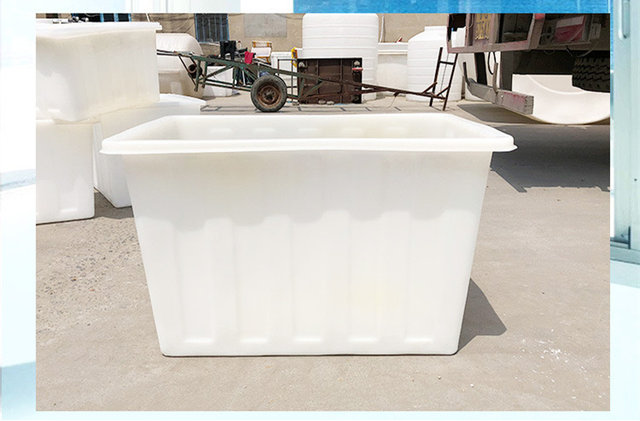 Thick beef tendon water tank long square bucket plastic bucket breeding ...