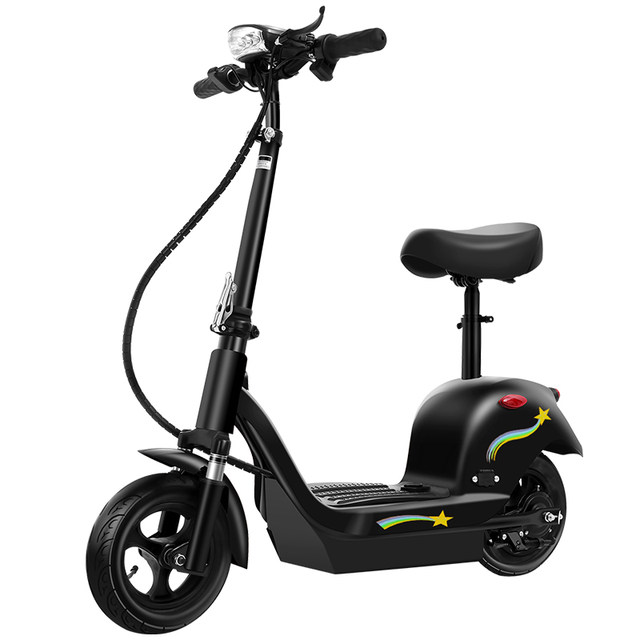 Little dolphin small electric vehicle skateboarding fan folding scooter ...