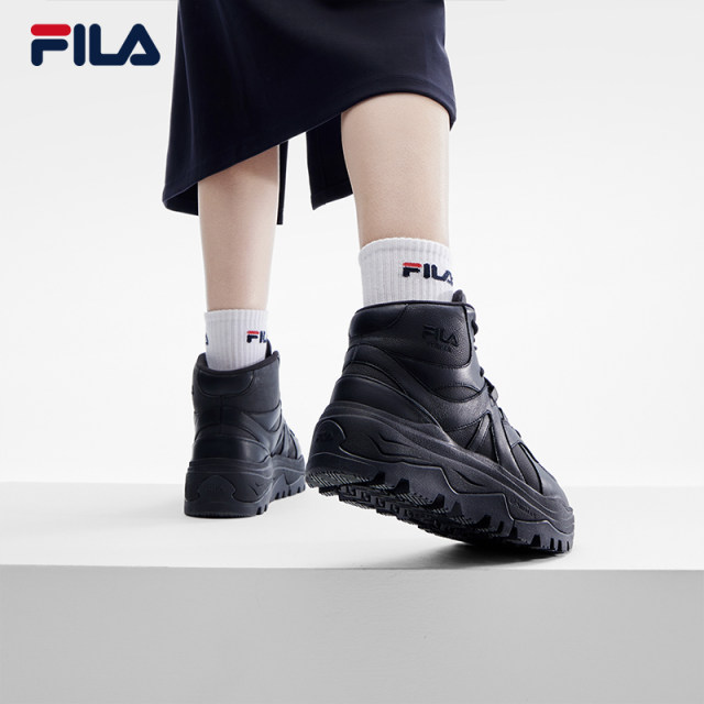 FILA women's shoes AMICA modern sports shoes winter Amica thick-soled ...